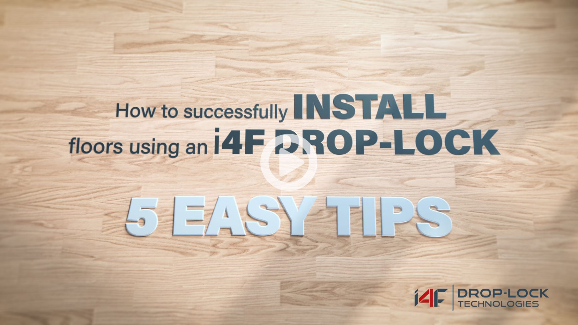 Installation drop-lock - I4F